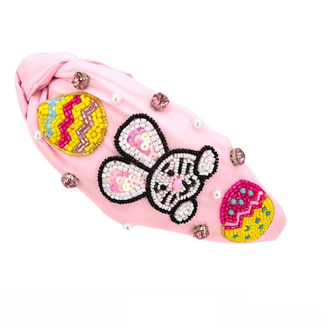 Easter Bunny Headband, Easter Gift, Easter Outfit, Easter Egg Hunt ...
