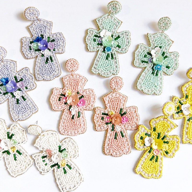 Easter Earrings - Etsy