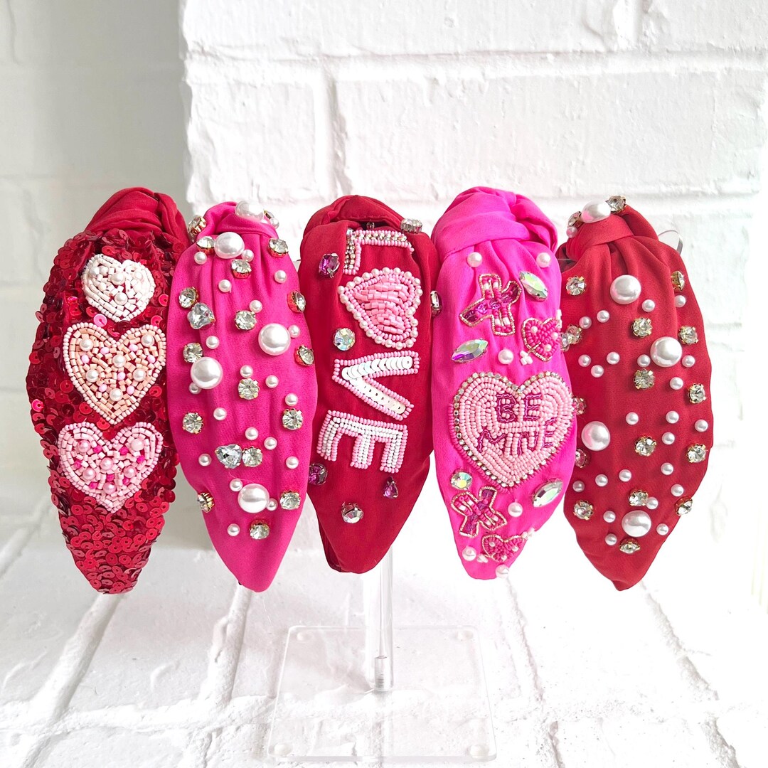 Valentine's Day Headbands, Valentine's Day Party Outfit, Valentine's ...