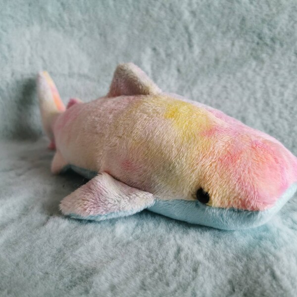 Rainbow Fish Plush - Etsy