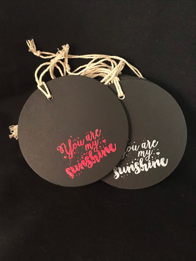 Custom Gift Tag With Any Text. Printed Gift Tag for Christmas - Etsy