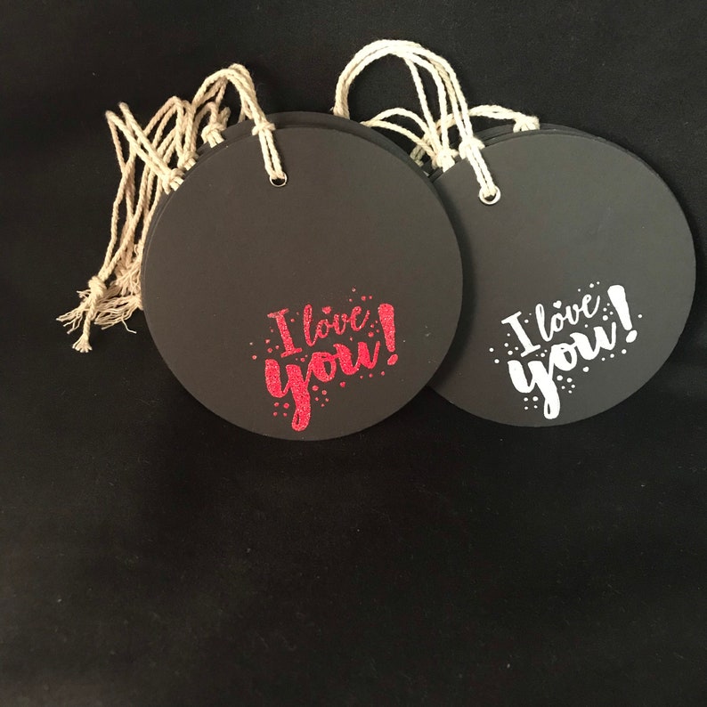 Custom Gift Tag With Any Text. Printed Gift Tag for Christmas - Etsy