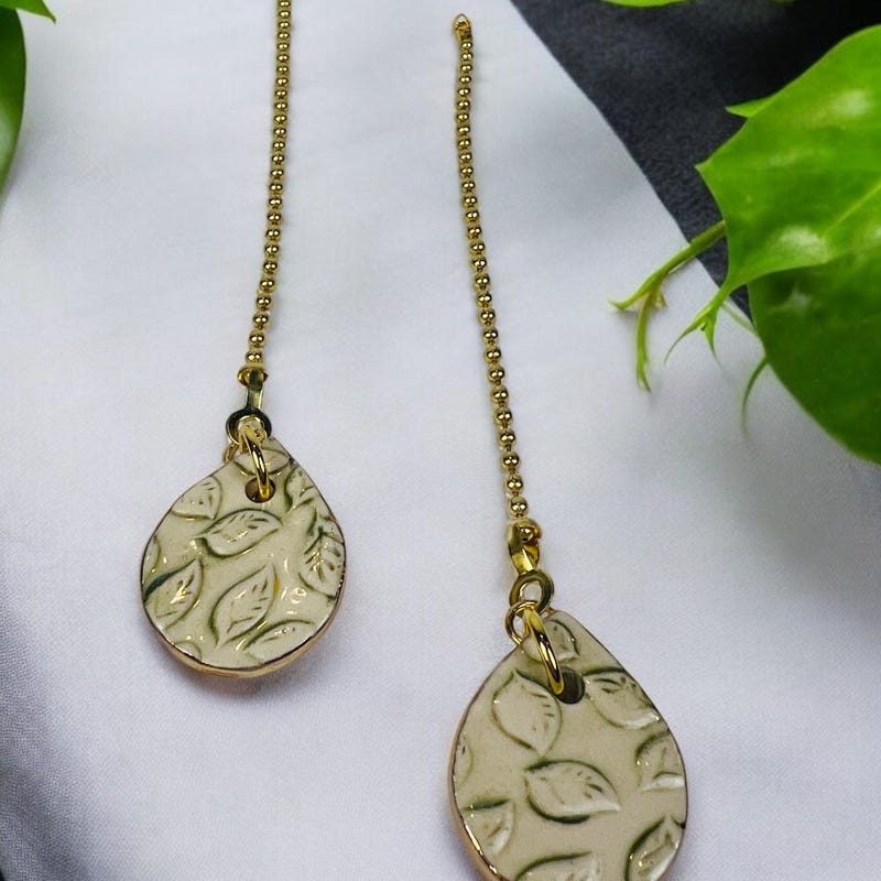 Ceramic Fan Pulls - Etsy