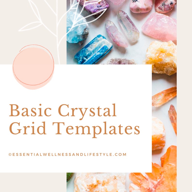 Basic Crystal Grids Templates - Etsy