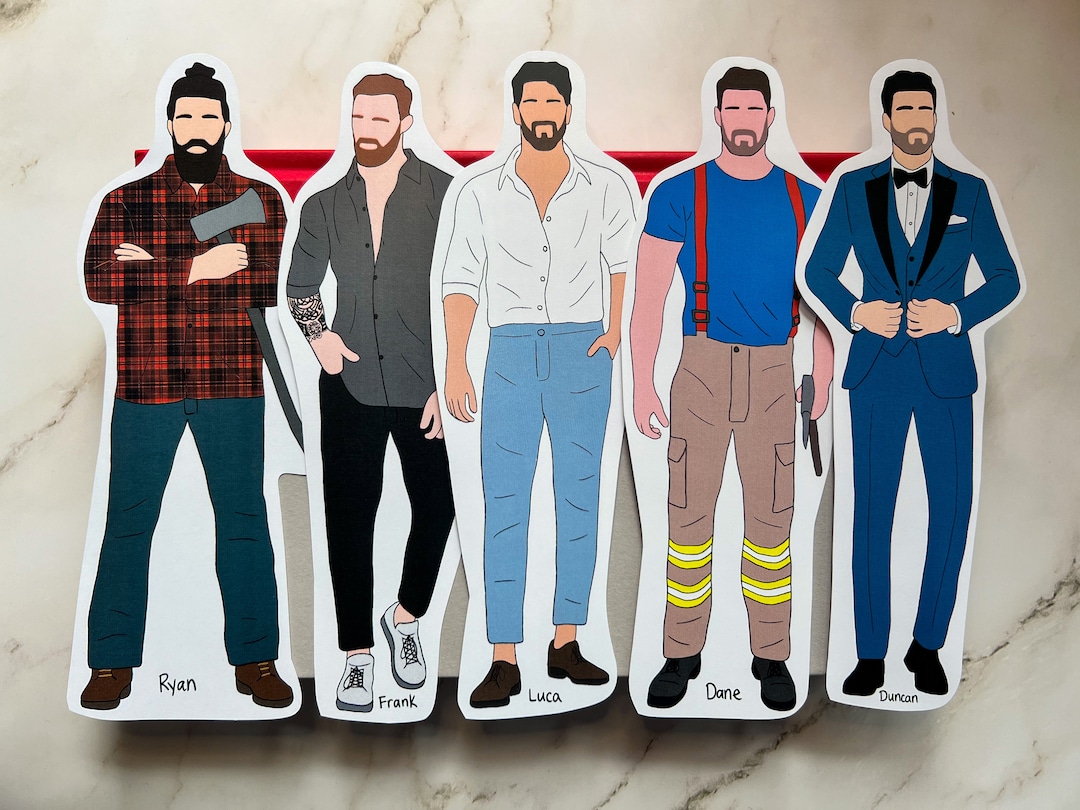 Book Boyfriend Bookmark Collaboration With Brittanee Nicole (part 2) - Etsy