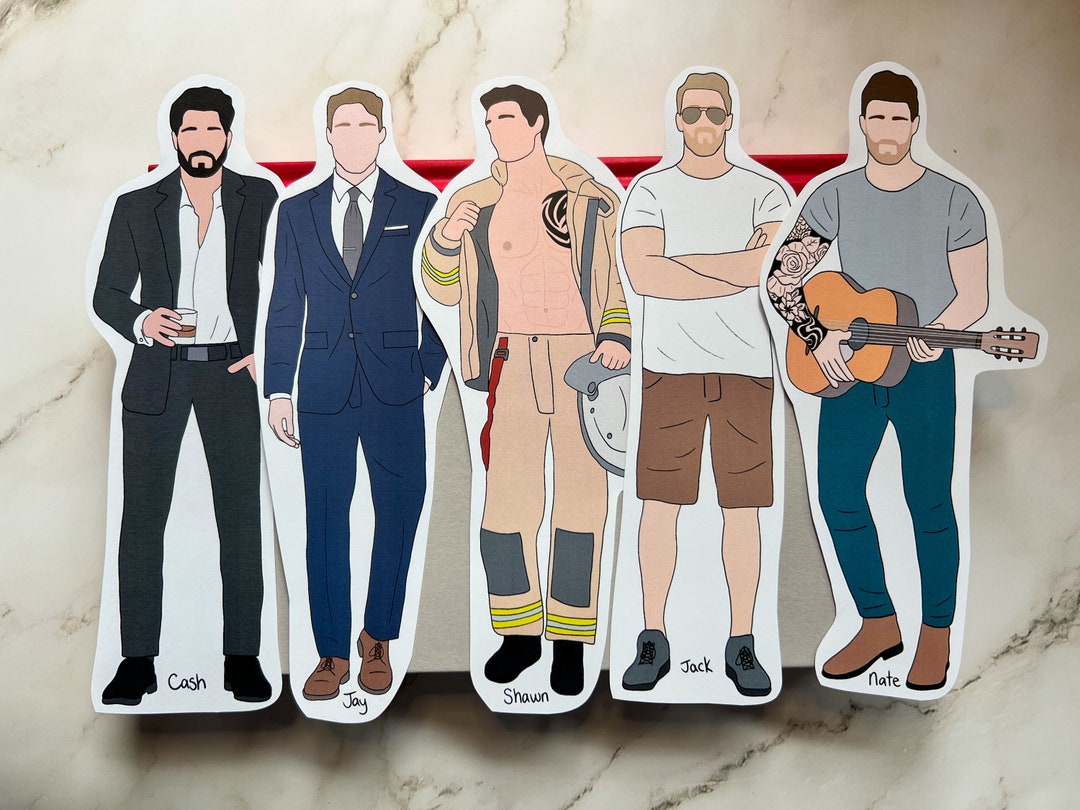 Book Boyfriend Bookmark Collaboration With Brittanee Nicole (part 1) - Etsy