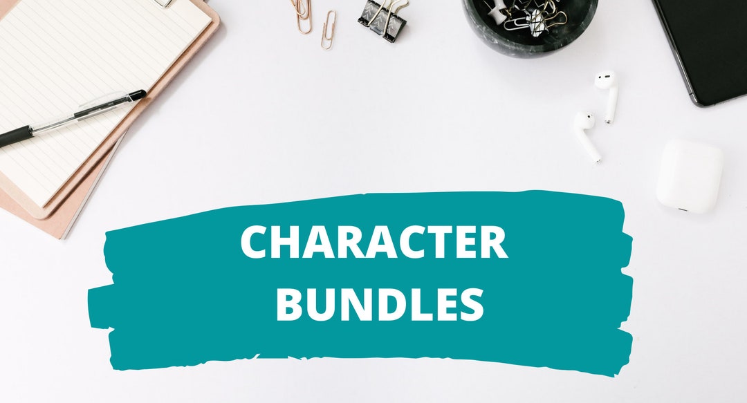Illustrated Character Bundles - Etsy