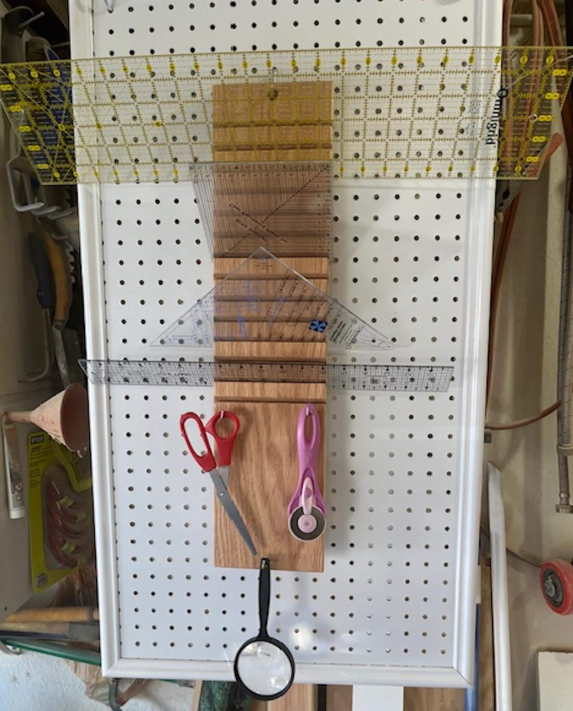 Ruler Holder Vertical Wall Mount - Etsy