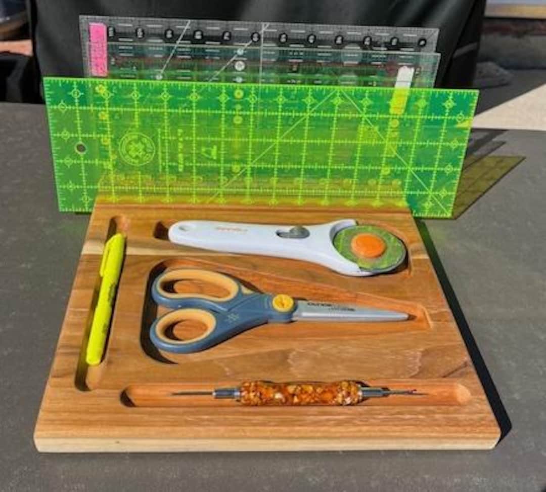 Quilters Tool Caddy/ruler Holder - Etsy
