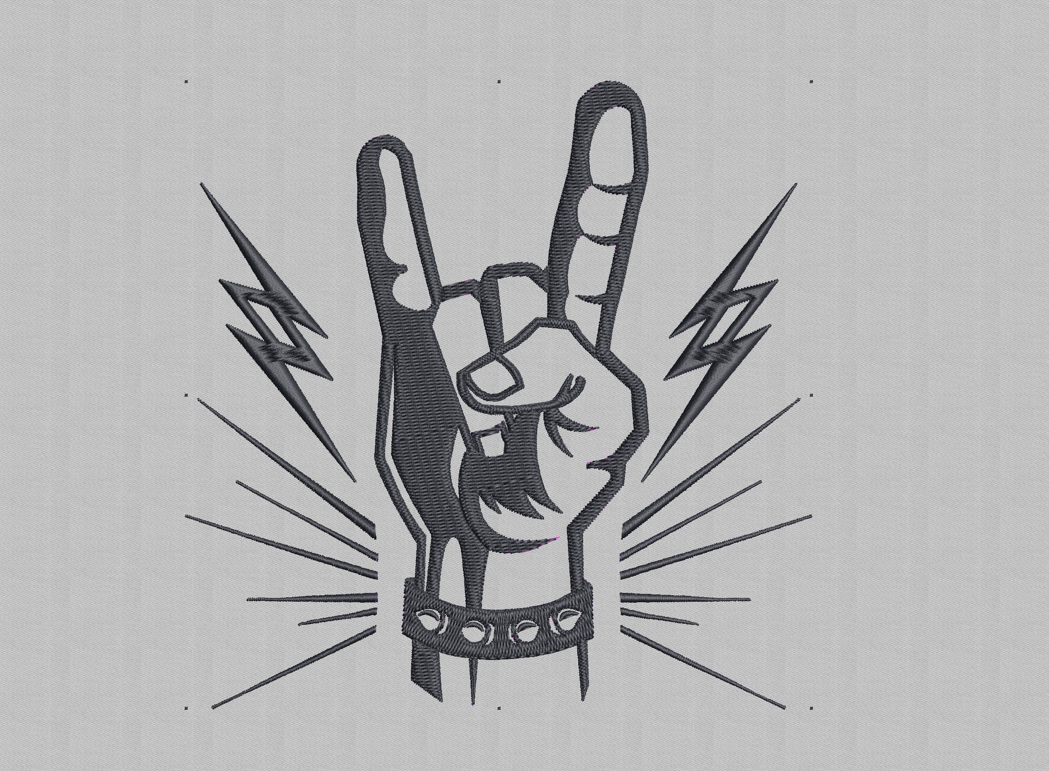 Rock and Roll Rock Music Lovers Symbol of Rock Music - Etsy