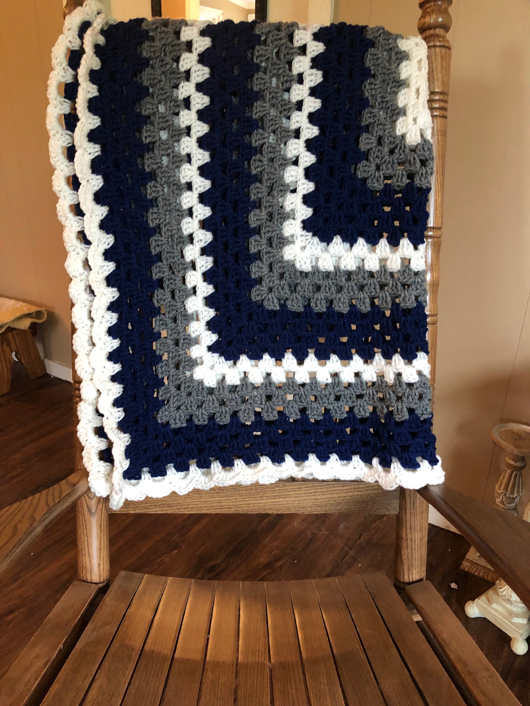 Endless Granny Square Blanket - Etsy