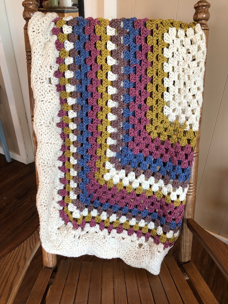 Endless Granny Square Blanket - Etsy