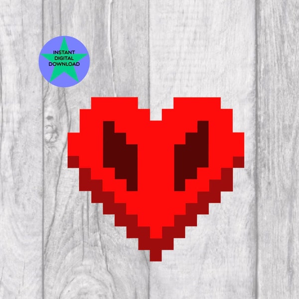 Philza Hardcore Heart - Etsy