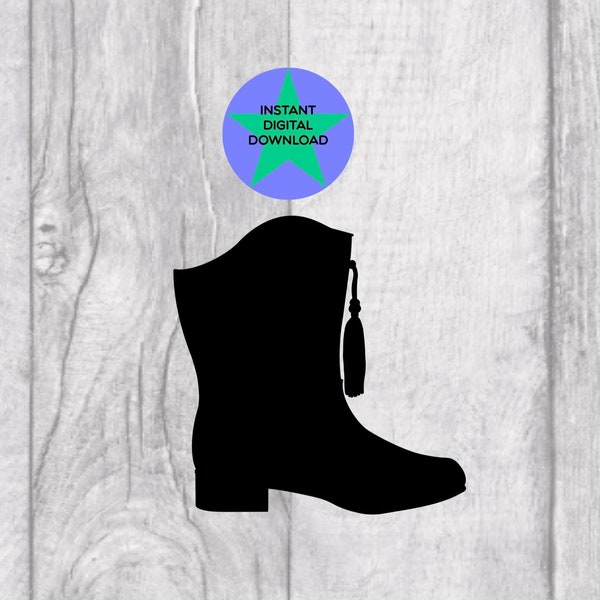 Boot Silhouette - Etsy
