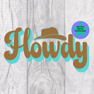 Howdy Western Svg, Howdy Cowgirl Svg, Country Girl Western Svg, Teal ...