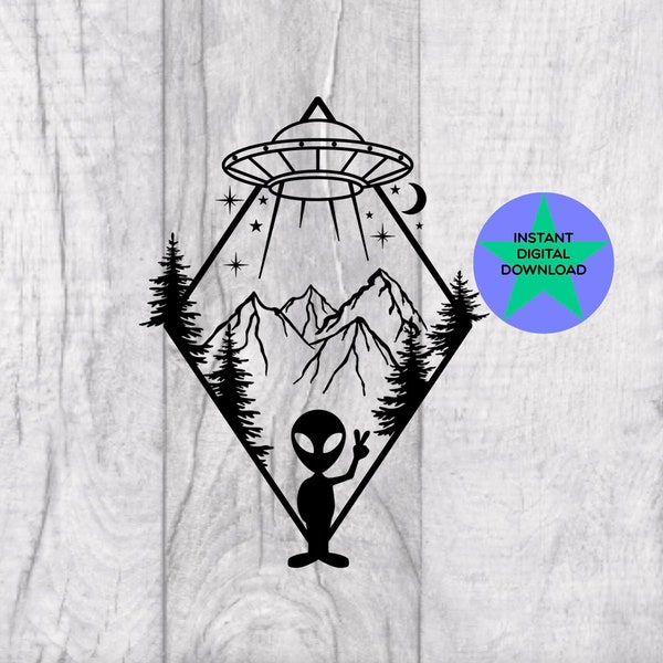 Alien Spaceship - Etsy