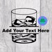 Whiskey SVG, Liquor Bottle PNG, Whiskey Glass DXF, Alcohol Clipart, Bar ...