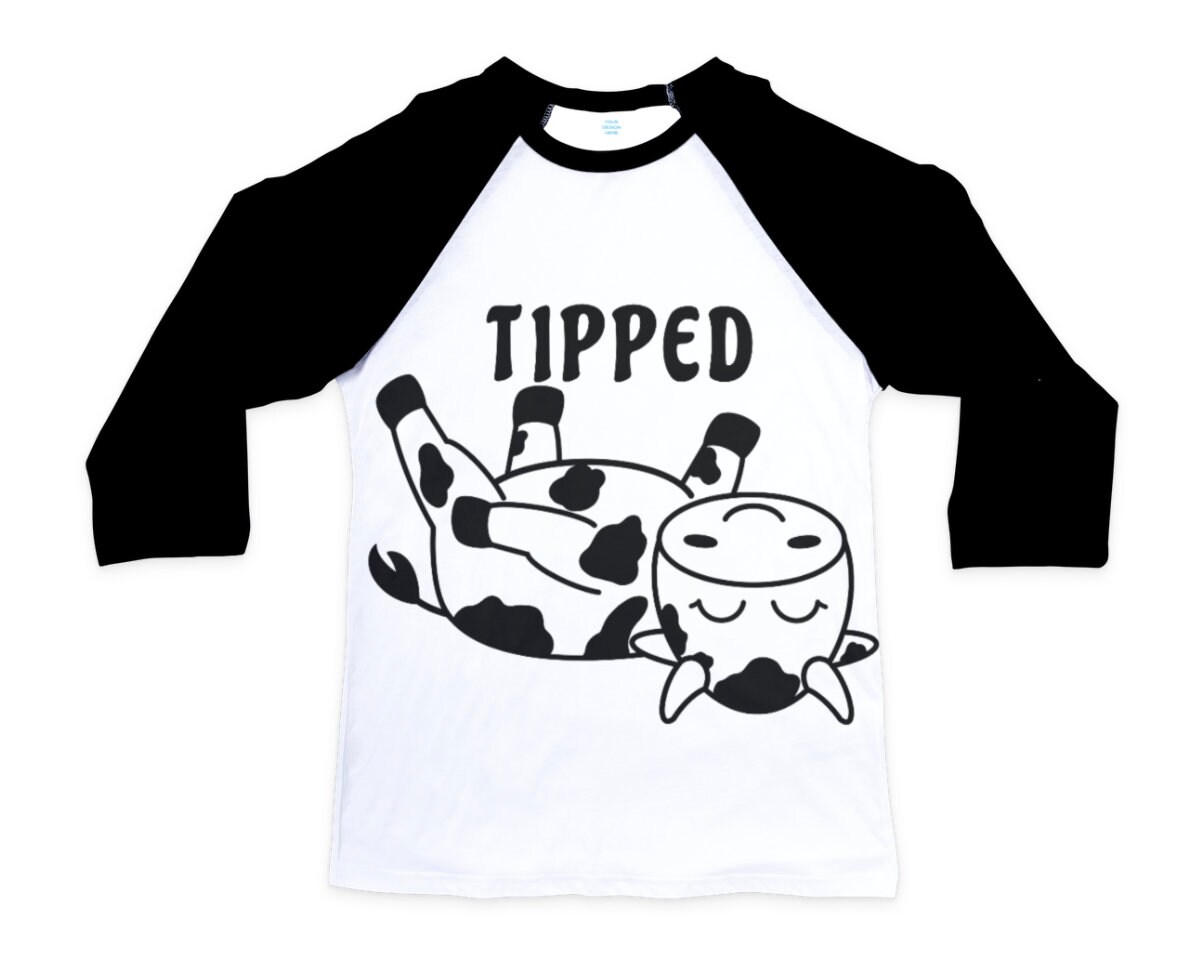 Tipsy Tipped Cow SVG, Funny Drinking Clipart (digital Download) - Etsy