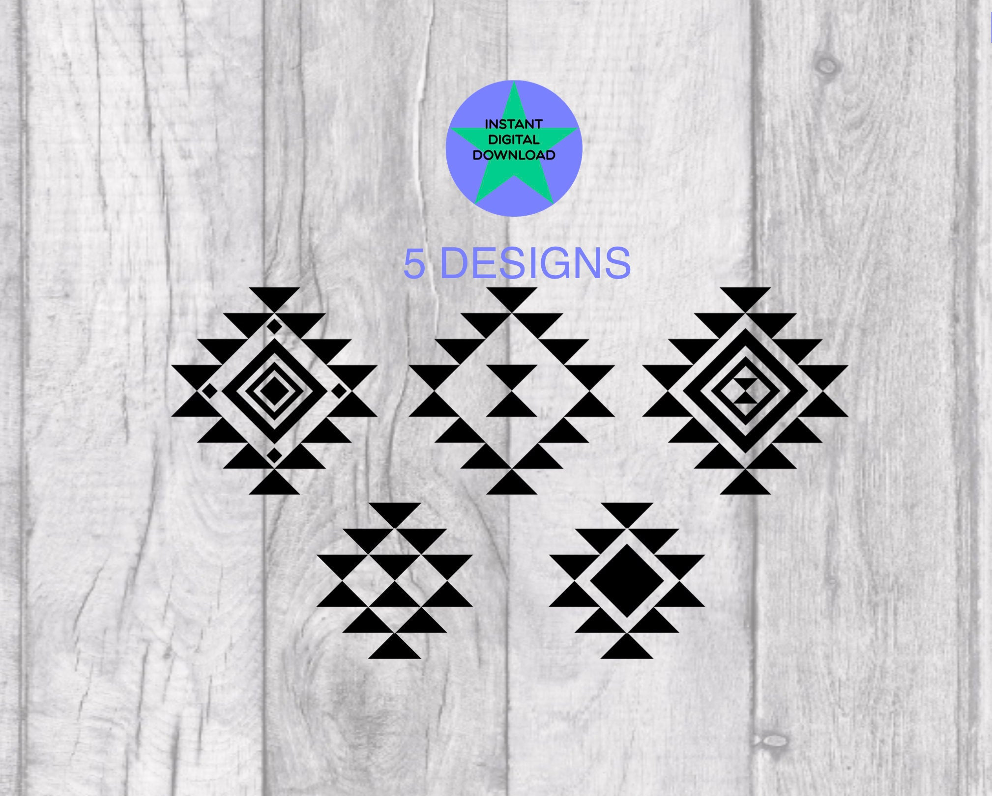 Simple Tribal Print Pattern