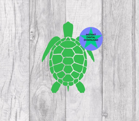 Turtle Png Jpg Turtle Outline Png Silhouette Cricut | Etsy