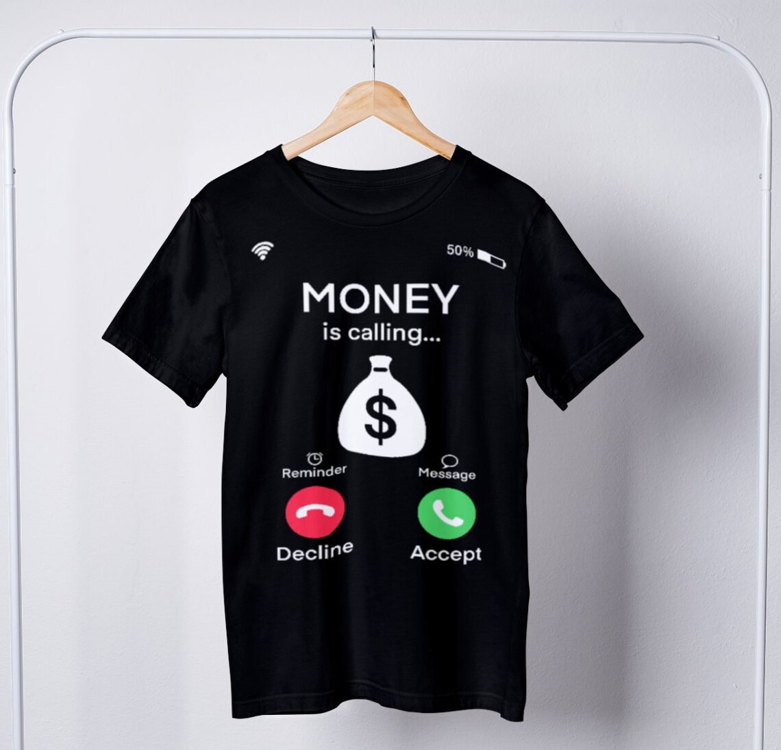 Incoming Call Money Money is Calling Cell Phone Call Screen - Etsy