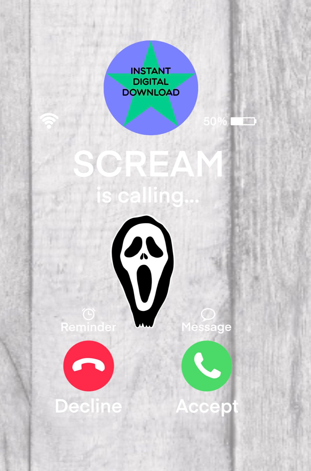 Incoming Call Scream Scream is Calling Cell Phone Call - Etsy