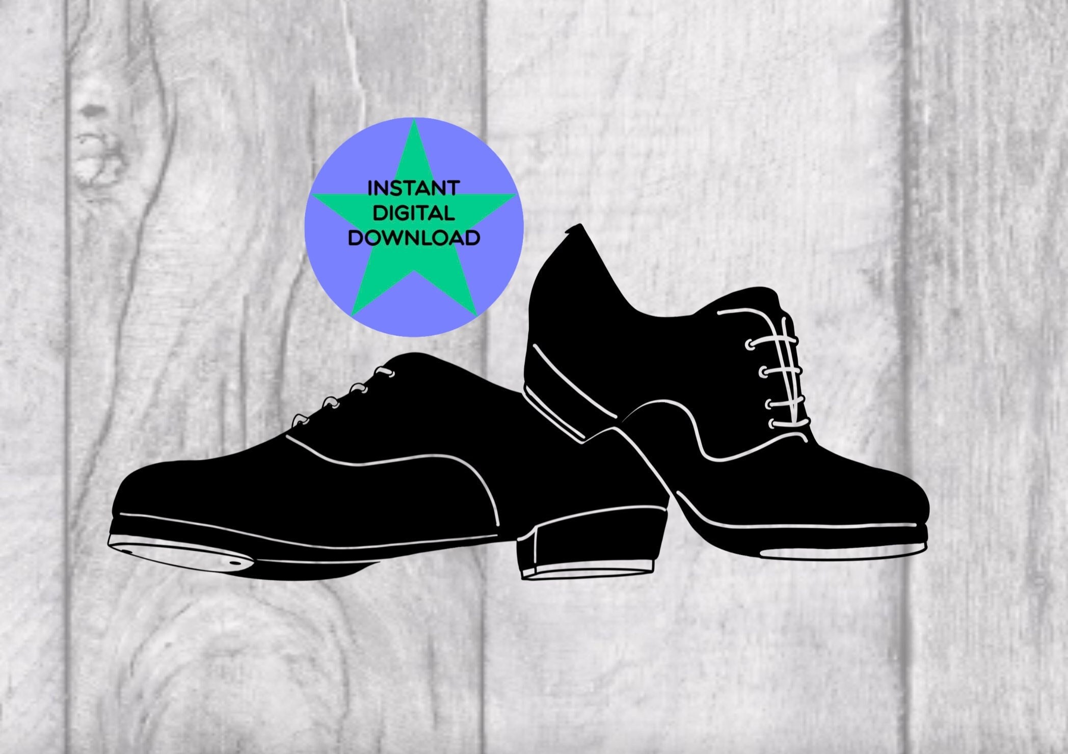 Dans Tap Schoenen Clipart