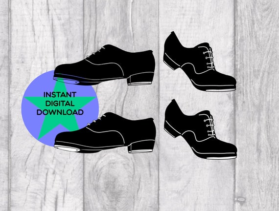 Dance Tap Shoes Clip Art