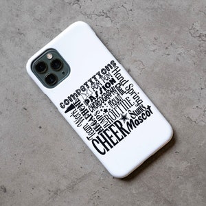 Cheerleader Typography SVG, Word Art, Cheer Design, Cheerleading Design ...