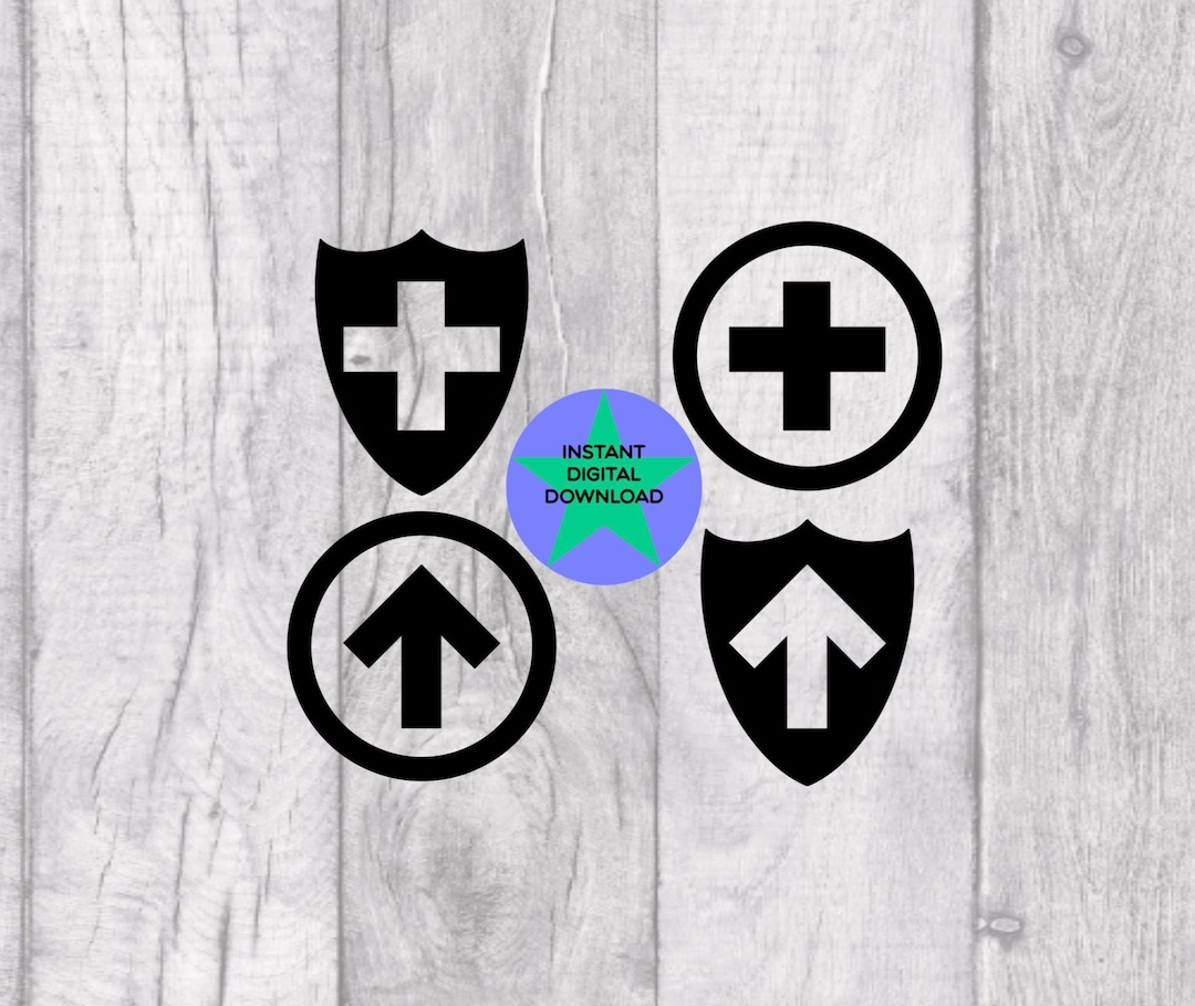 BDSM Symbols Svg, Dominant Owner and Submissive, Male and Female ...