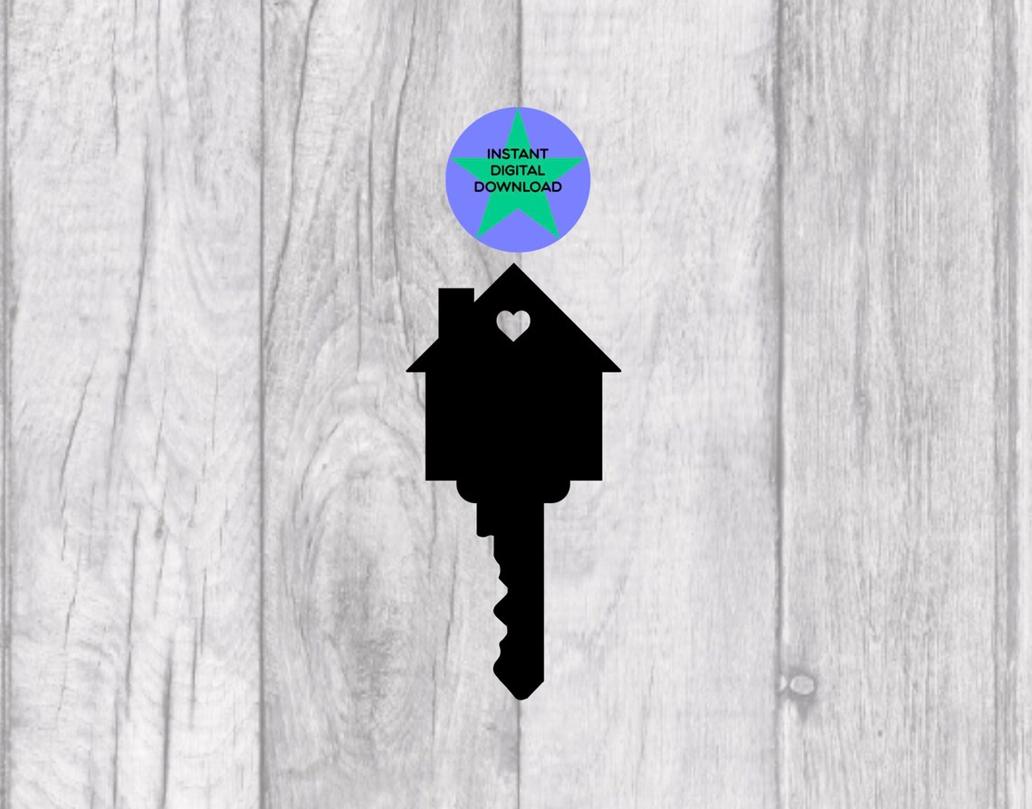 House Key Png House Png Home Png Hand Drawn Commercial - Etsy