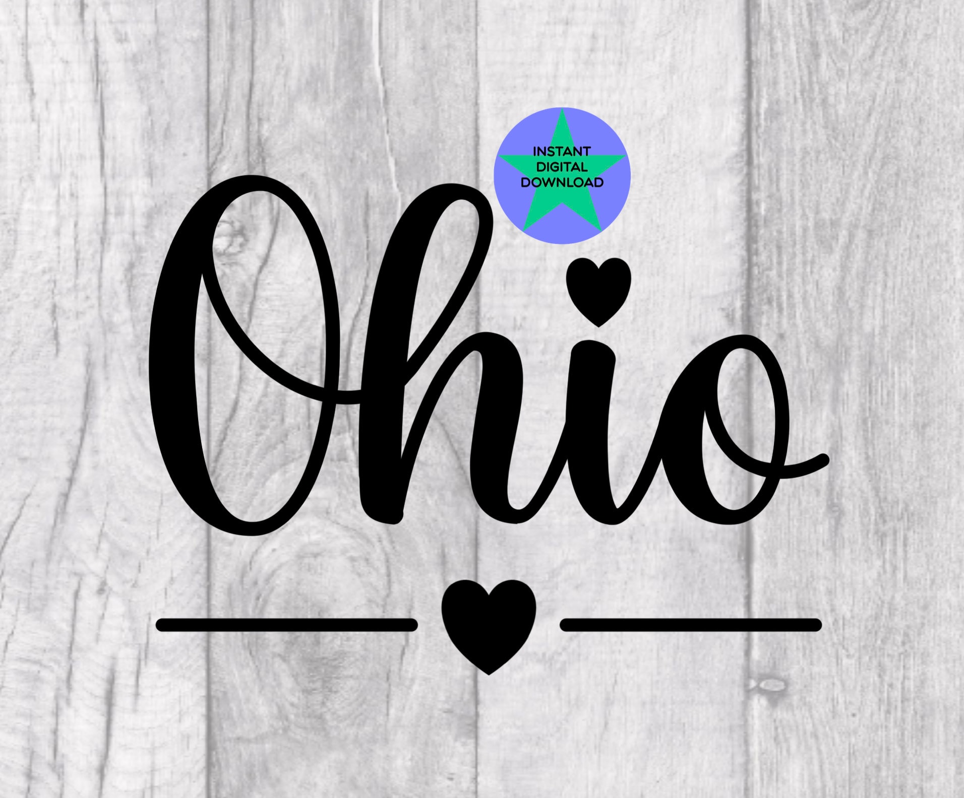Ohio Script SVG, Ohio State Script, Cute Script, Cricut Friendly, Two ...