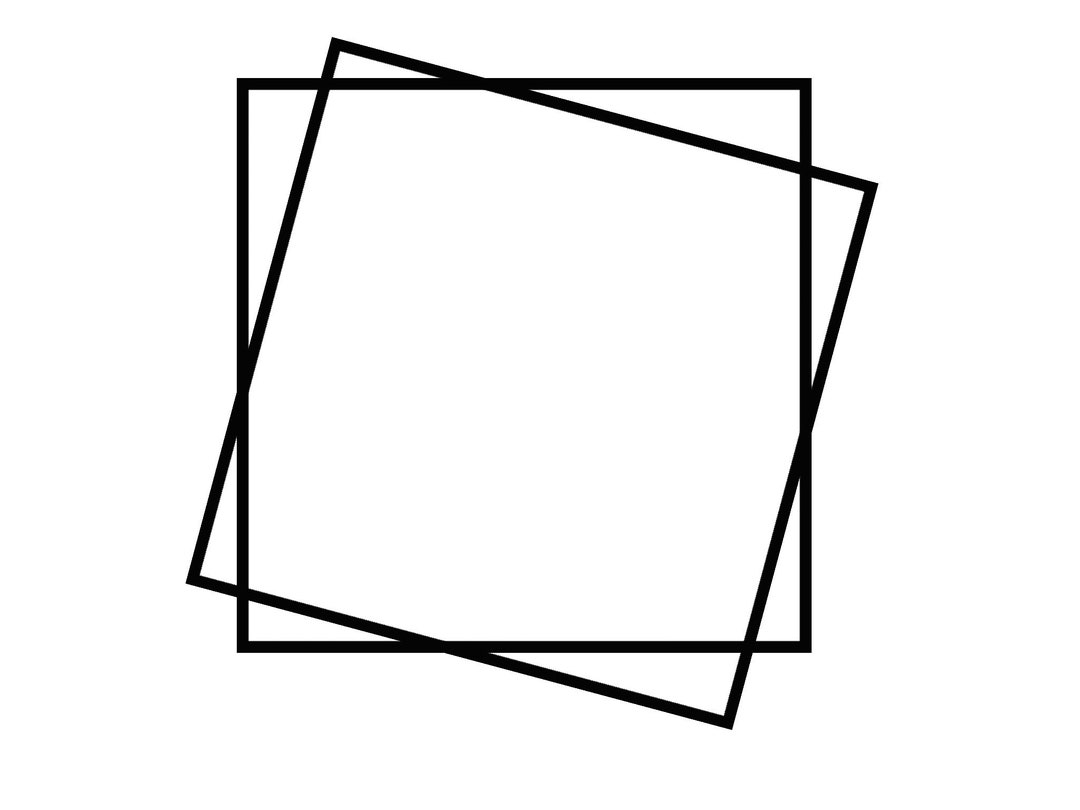 Twisted Offset Square Svg Square Svg Offset Svg Square - Etsy Canada