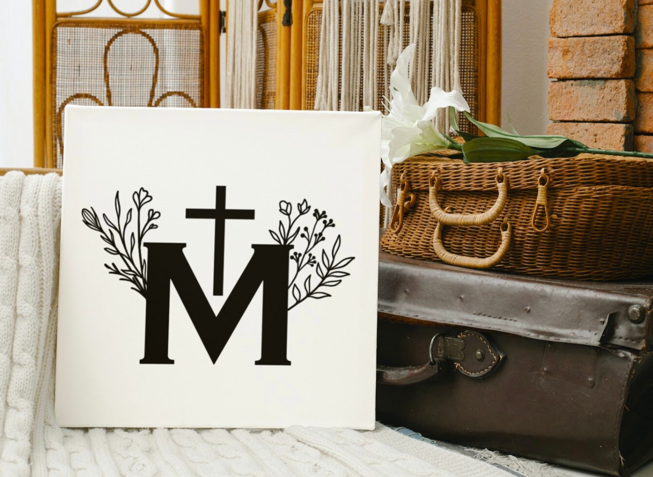 Marian Cross Svg, Catholic Svg, Christian Svg, Faith Svg, Jesus Svg ...