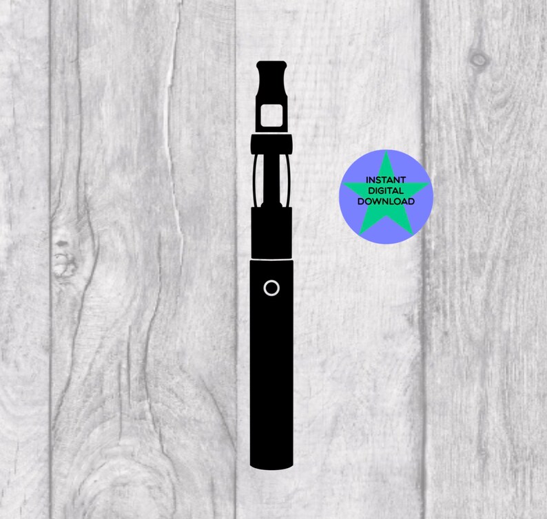 Vape Vape Pen Vape Silhouette Vape SVG Vape PNG - Etsy Australia