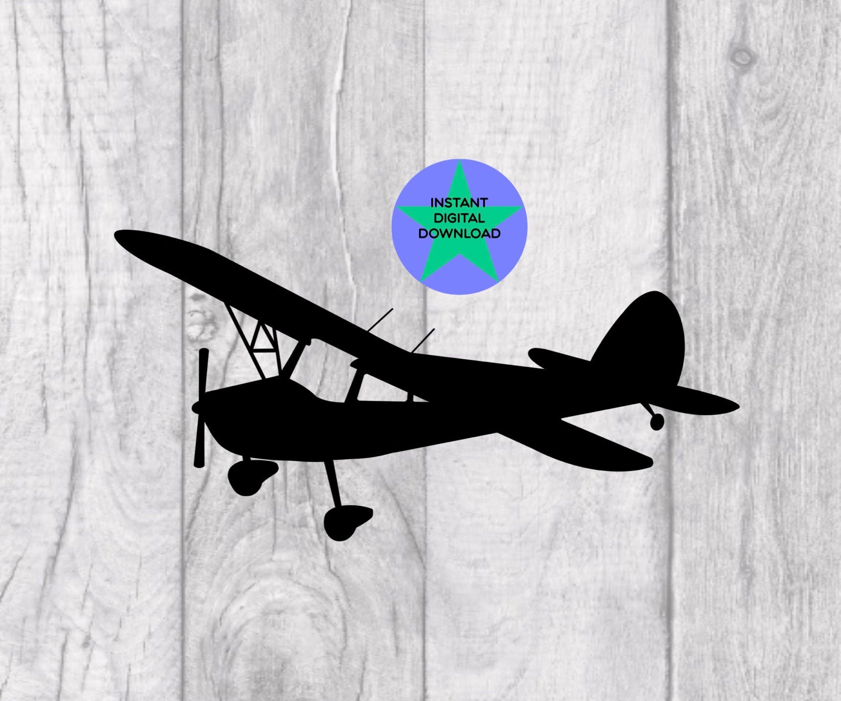 Cessna Airplane Silhouette