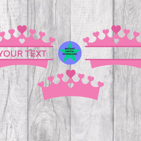 Crown Monogram - Etsy