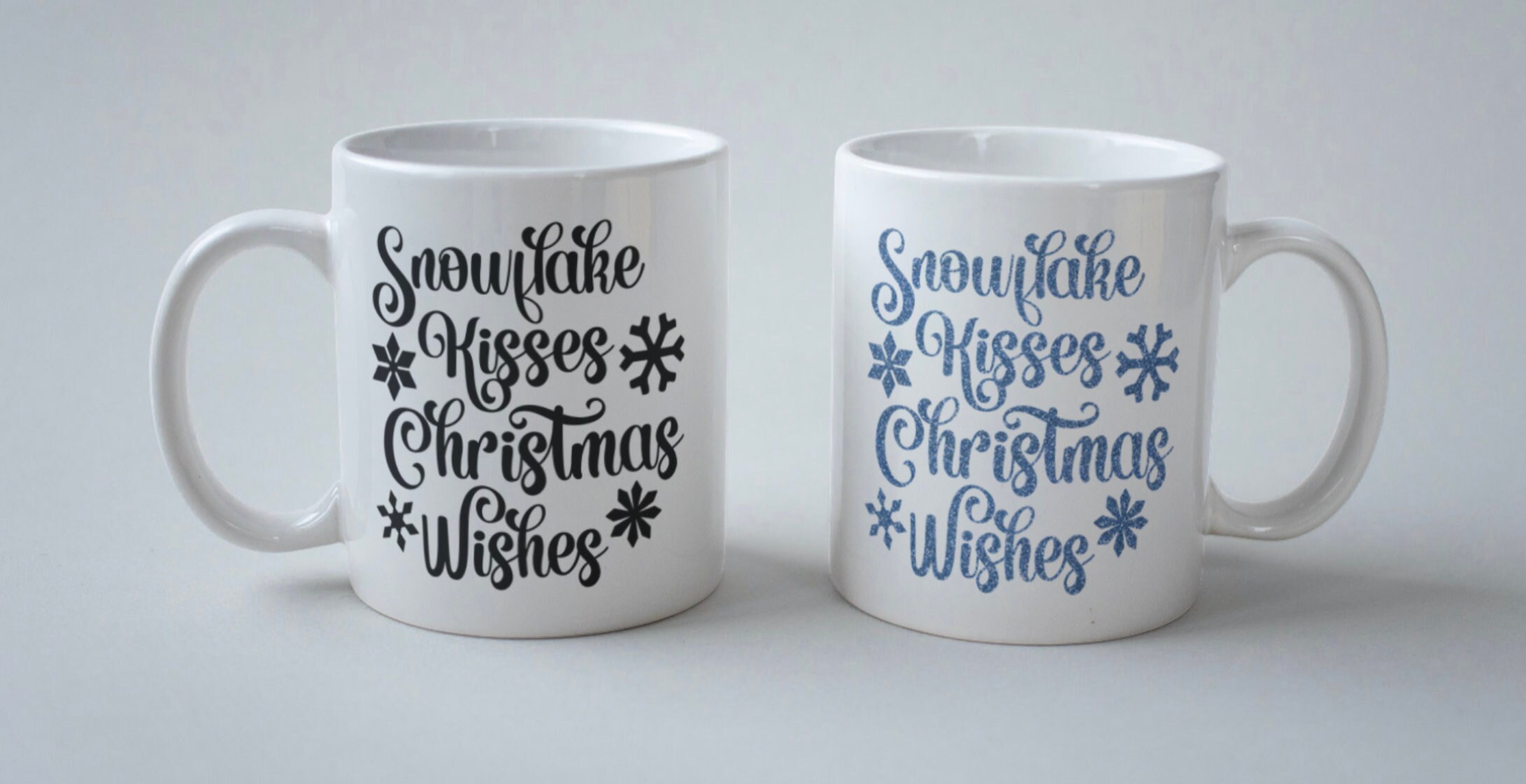 Snowflake Kisses Christmas Wishes Snowflake Kisses Christmas - Etsy ...