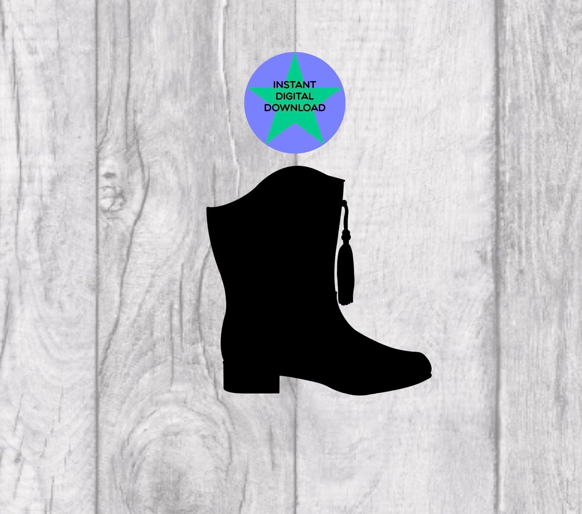 Drill Dance Boot Svg, Drill Boot Silhouette, Majorette Boot, Kickline ...