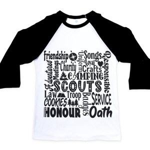 Scouts Typography SVG, Word Art, Scouts Design, Glass Block Design ...