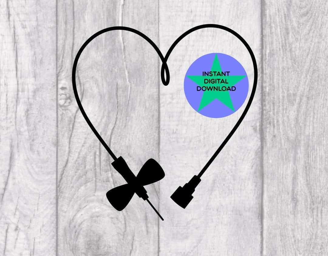Butterfly Needle Heart SVG, Phlebotomist Hematologist Gift (digital ...