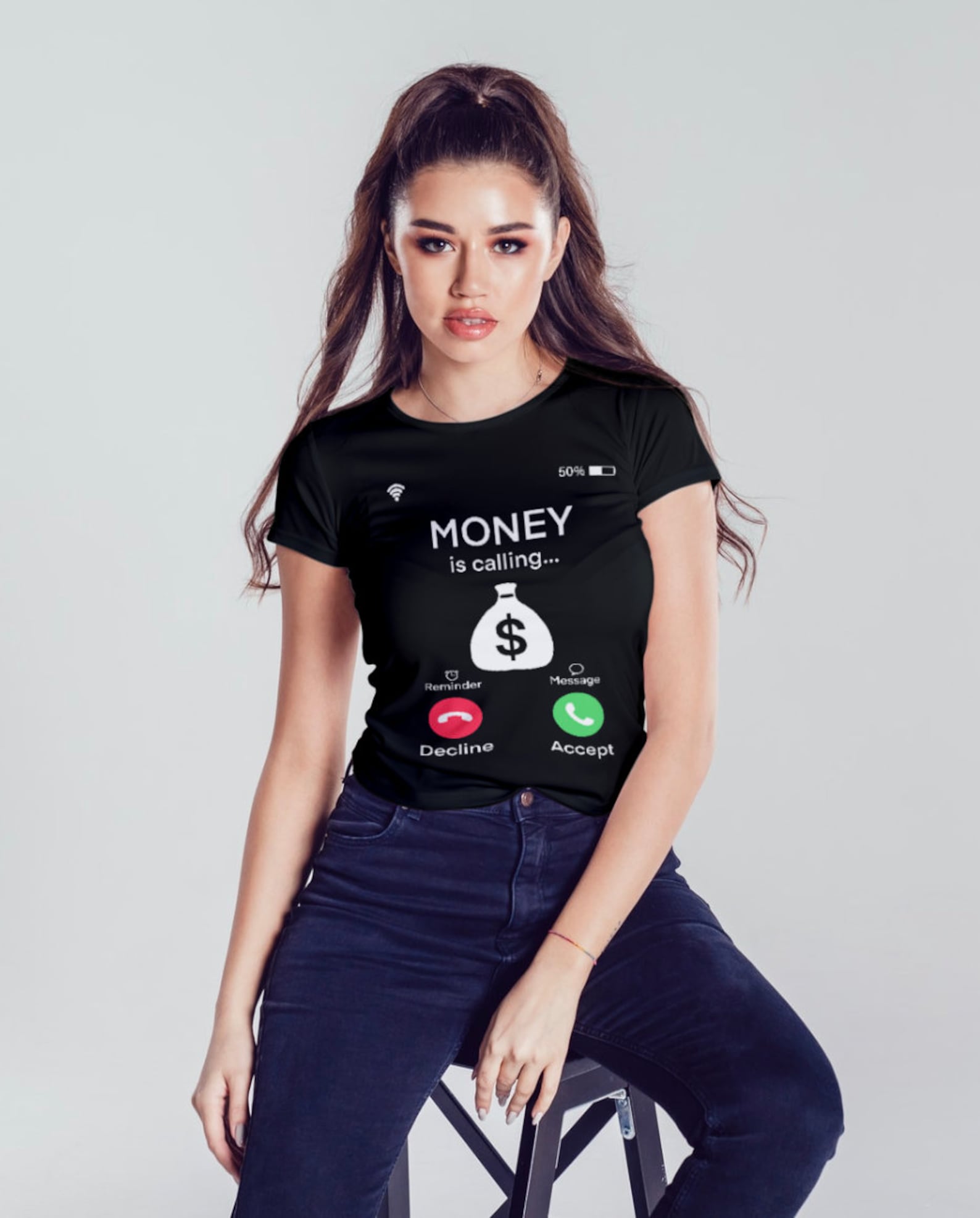 Incoming Call Money Money is Calling Cell Phone Call Screen - Etsy
