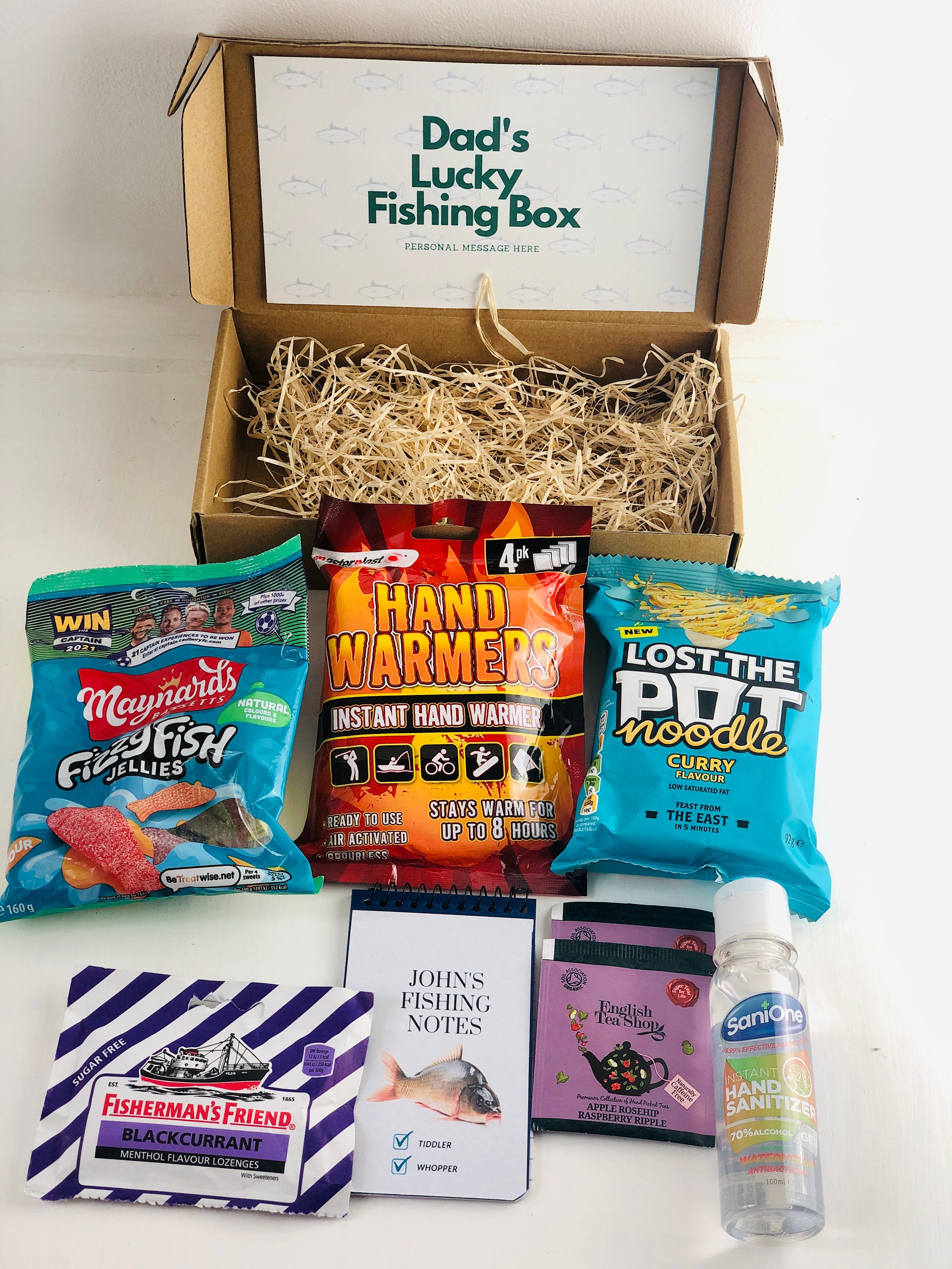 Fishing Gift Box Perfect for Fathers Day, Birthday, Christmas, Ideal ...