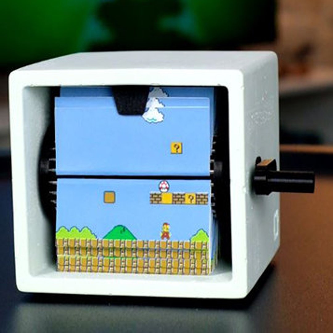 Super Mario Flipbook Machine, Birthday, Anniversary, Wedding, Christmas ...