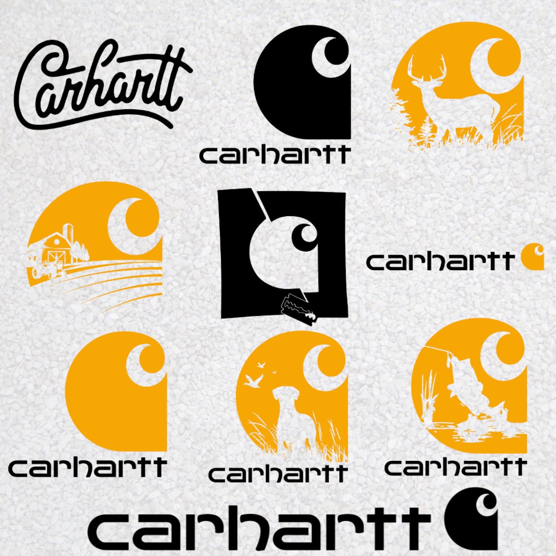 Carhartt SVG PNG Digital Download for Cricut Looks Good on - Etsy