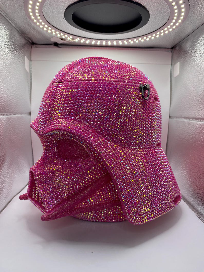 Pink Rhinestone Darth Vader Wearable Popcorn Bucket Star Wars Bling Bag ...