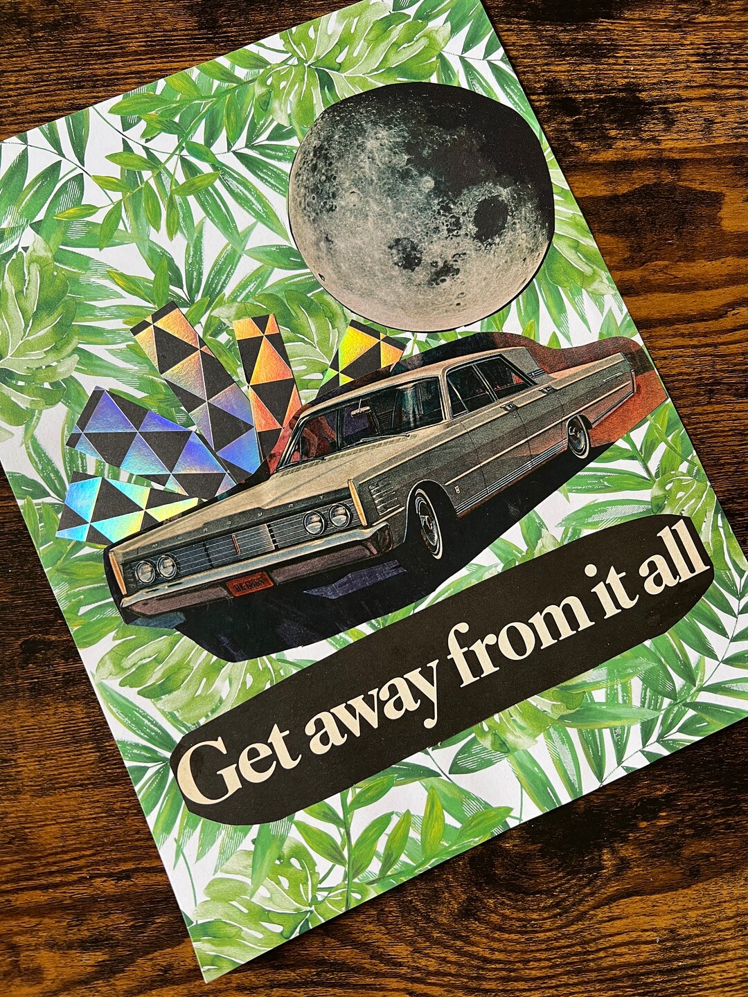 Poetry Collage #5 - Etsy