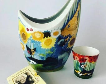 Goebel Rosina Wachtmeister Zodiac Cat - Etsy