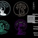 Midwife, Doula, Motherhood Symbols Emblems, Logos, Childbirth ...