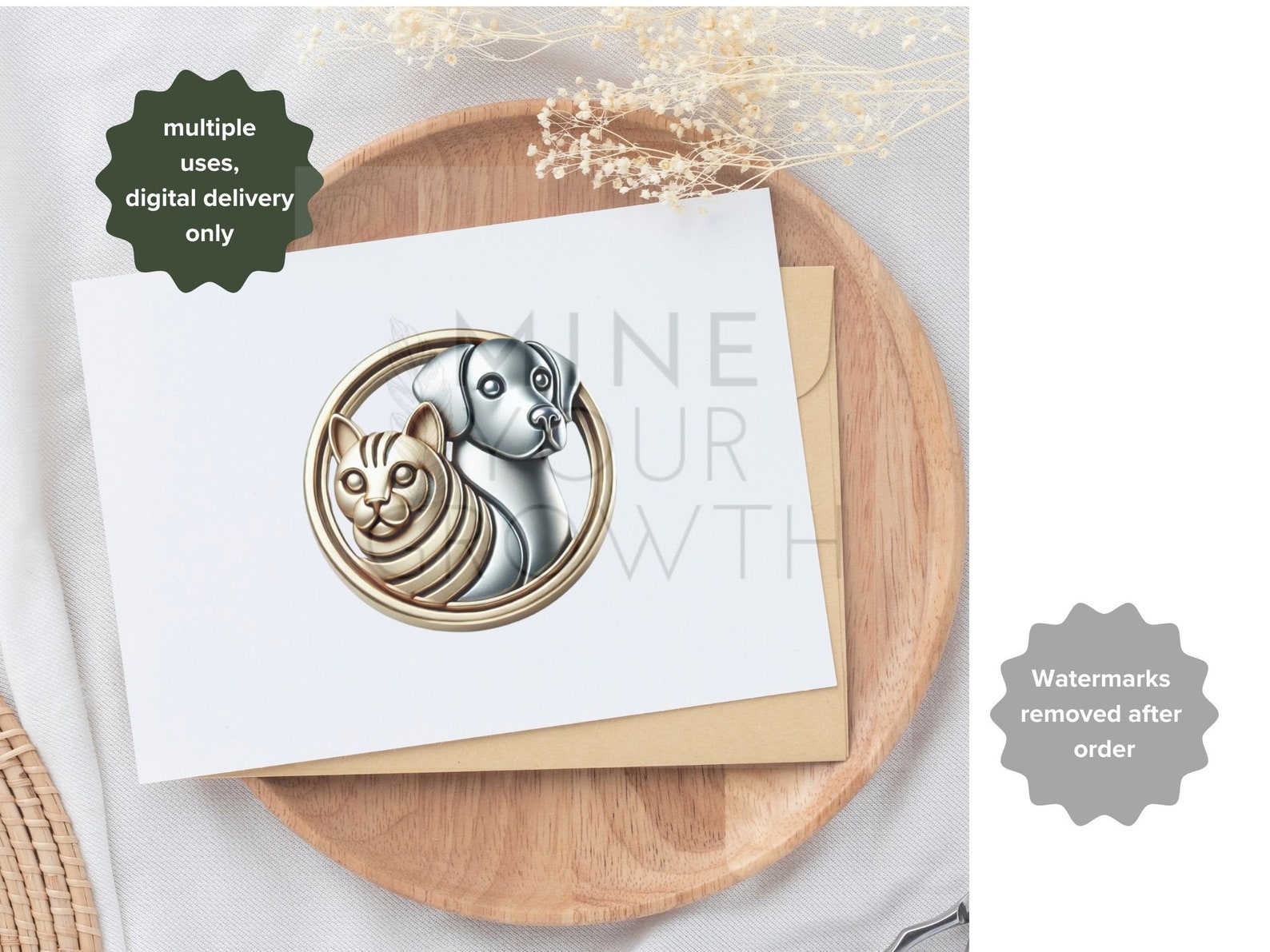 Veterinarian, Vet Clinic, Cat, Dog Symbols Emblems, Graphics, Logos ...